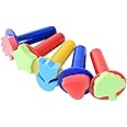 Amazon.com: Eva Painting Sponges Foam Painting Stamper 5pcs Heart ...