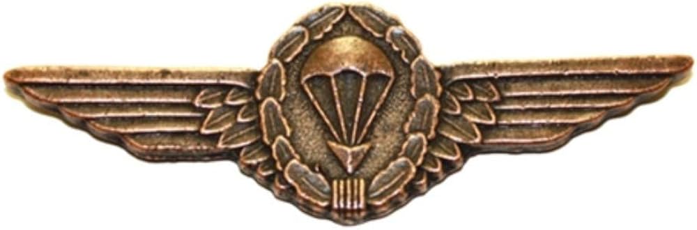 Amazon.com: German Bronze Small Parachutist Foreign Jump Wings, Brite ...