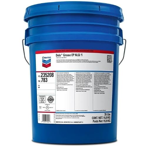 Chevron Delo Grease EP 1, 35 Lbs, Pail in Bahrain | Whizz Lithium