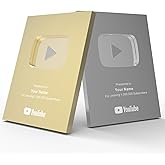 Amazon.com: Generic Customizable Youtube YT Play Button/Playbutton for ...