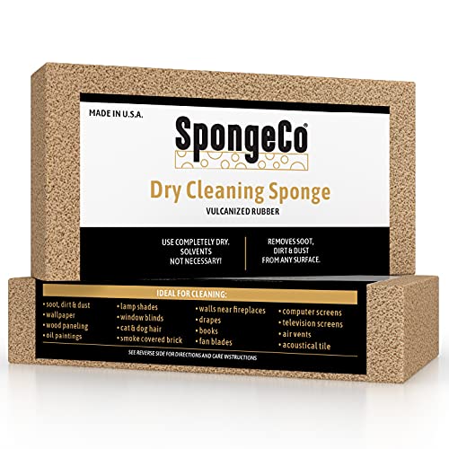 SpongeCo - Dry Cleaning Soot Eraser Sponge 36 Pack- Pet Hair, Smoke ...