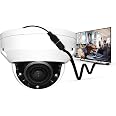 Amazon.com : ENS 5MP HDMI Security IP Camera, HDMI Output, Display 2MP ...