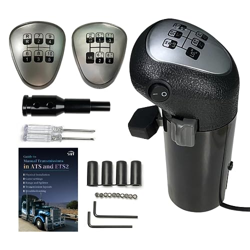 SimWayTech USB Truck Simulator Shifter Knob for ATS & ETS2 compatibled ...