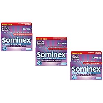Amazon.com: Sominex Tablets, Nighttime Sleep-Aid 72 ea: Health ...
