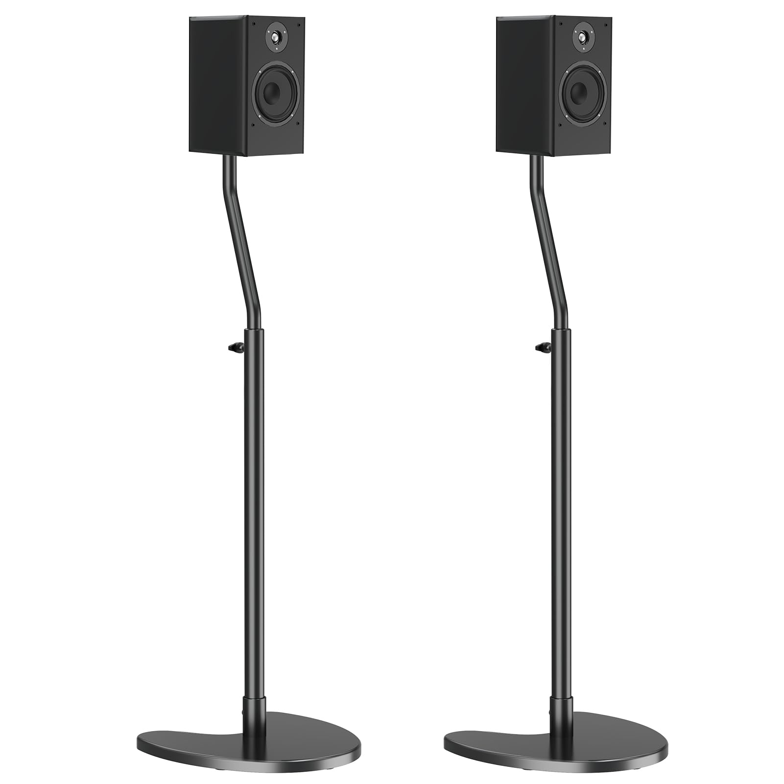 Mounting Dream Height Adjustable Speaker Stands Mounts, One Pair Floor ...