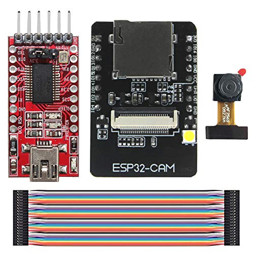 Keeyees Esp32 Cam Wifi Bluetooth 모듈 4m Psram 듀얼 코어 32비트 개발 보드 Ov2640카메라 모듈 부착 Ipex⇒rp Sma