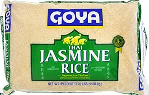 Amazon.com : Goya Foods Thai Jasmine Rice, 20 Pound (Pack of 2 ...