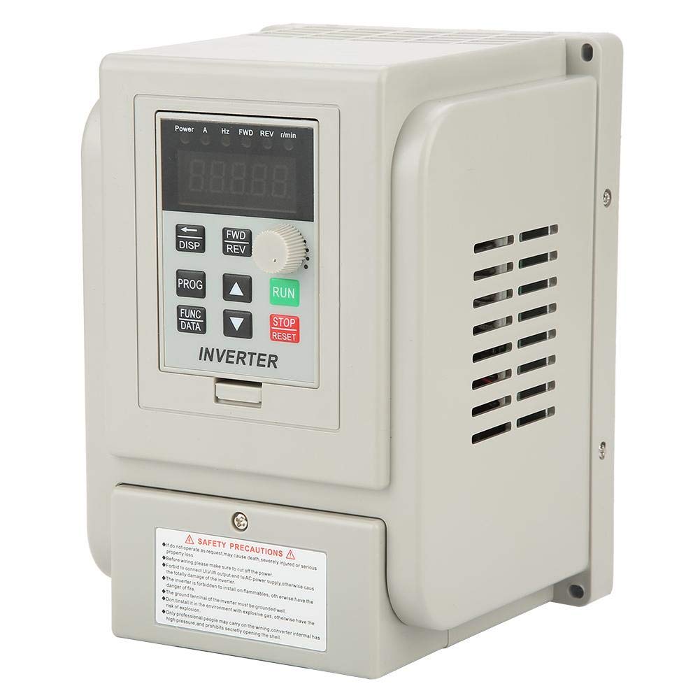 Industrial Power Tools Variable Frequency Drive,AC 220V 1.5kW VFD Speed ...