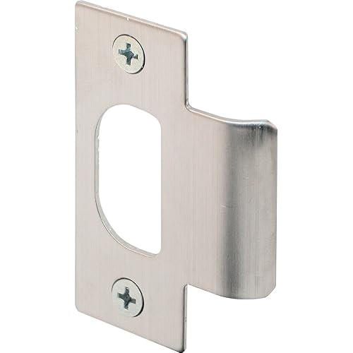 Prime-Line E 2299 Stainless Steel Standard T-strike Door Strike Plate ...