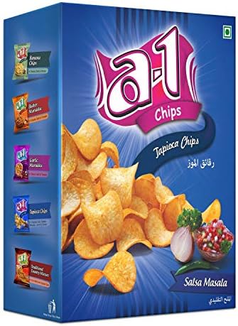 A1 Chips Salsa Masala Tapioca Chips 160 g price in UAE | Amazon UAE ...