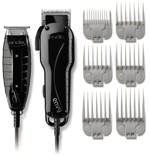 Andis Professional Stylist Clipper and Trimmer Combo Kit, High Speed ...