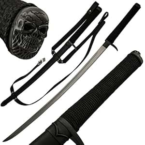 Amazon.com : Handmade Sword Death Fang Dark Ninja Katana : Martial Arts ...