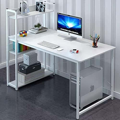 Computer desk home office writing study desk workstation, modern simple ...