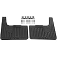Amazon.com: Mopar 82215932AB Heavy duty rubber splash guards - Rear ...