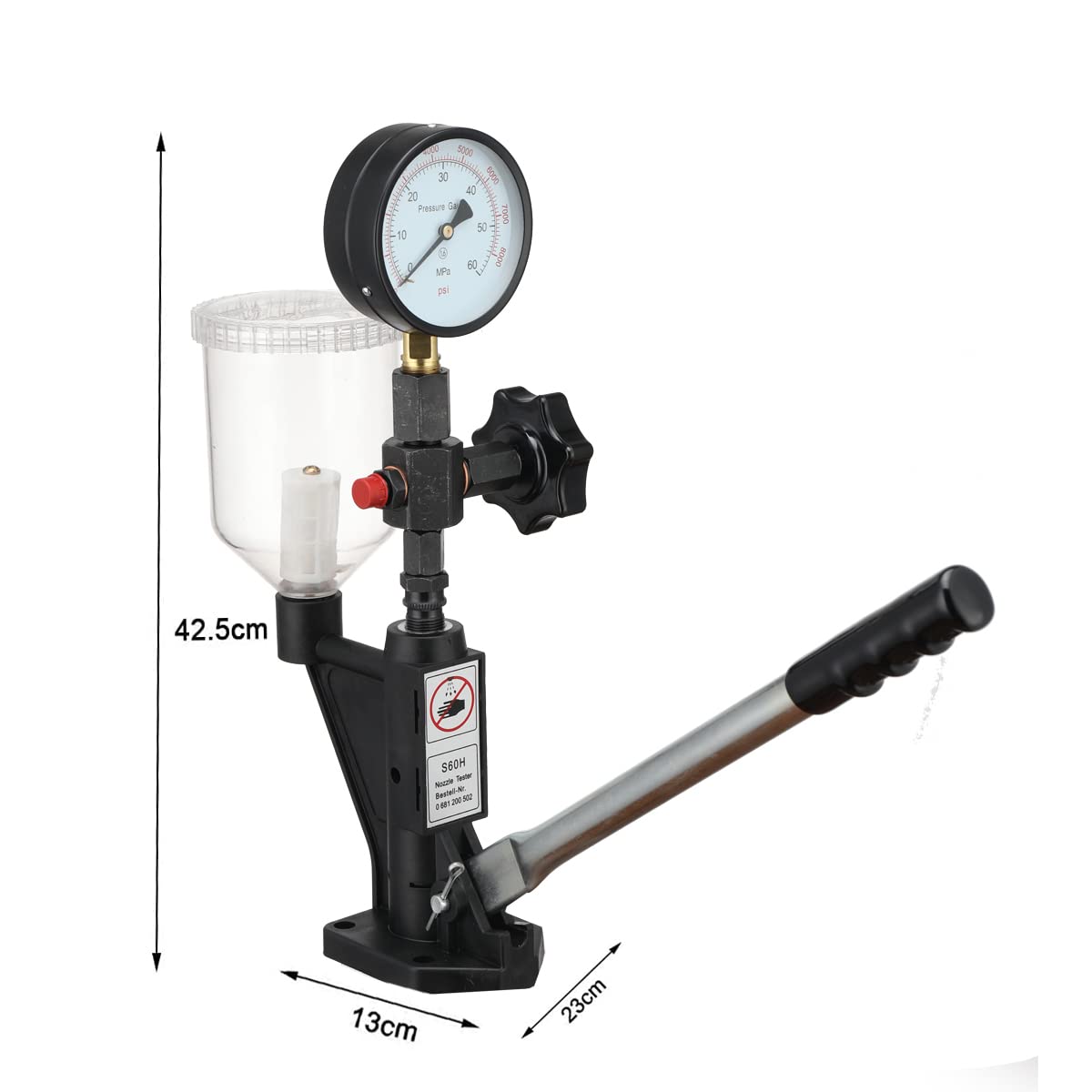 Mua 600Bar Diesel Injector Tester 8700PSI Diesel Fuel Injector Nozzle ...