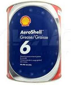 Amazon.com: AeroShell # 6 Grease 6.6 Pound MIL-PRF-24139 : Automotive