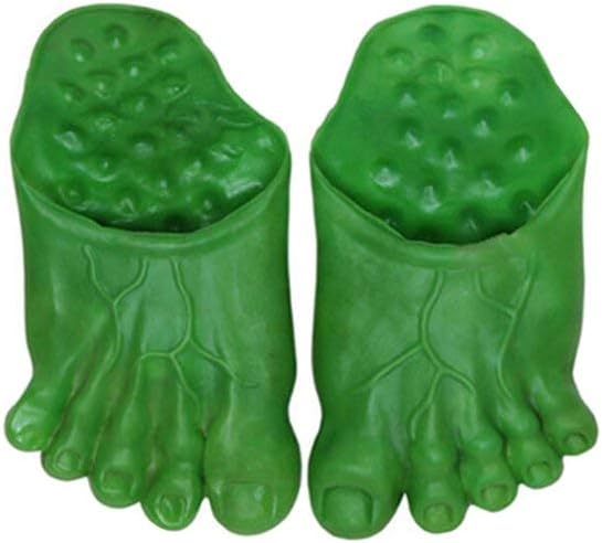 Amazon.com: Pair of Halloween Cosplay Feet Bigfoot Slippers Costume ...