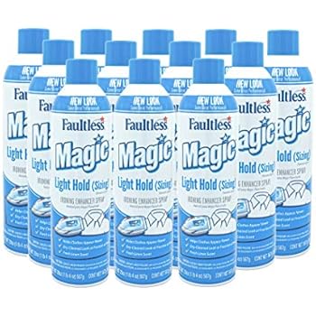 Amazon.com: Magic Sizing Spray Light Body – No Flaking or Clogging ...