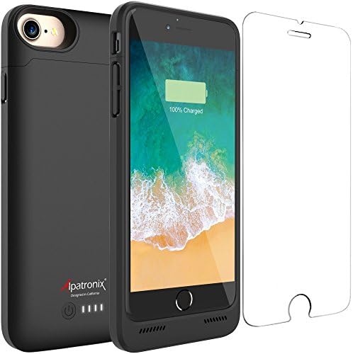 iPhone SE 2020/8/7 Battery Case, Slim Protective Extended Charging Case ...