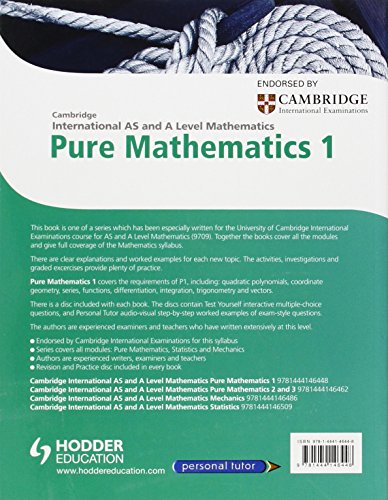 Pure Mathematics 1 by Sophie Goldie and Roger Porkess (2012, E-book ...