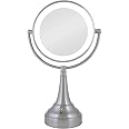 Amazon.com : Zadro Lighted Makeup Mirror 10X Magnification LED 11" Dia ...