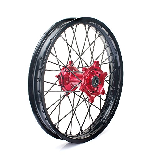 TARAZON Rear 19" Wheel Complete Set Red Hub