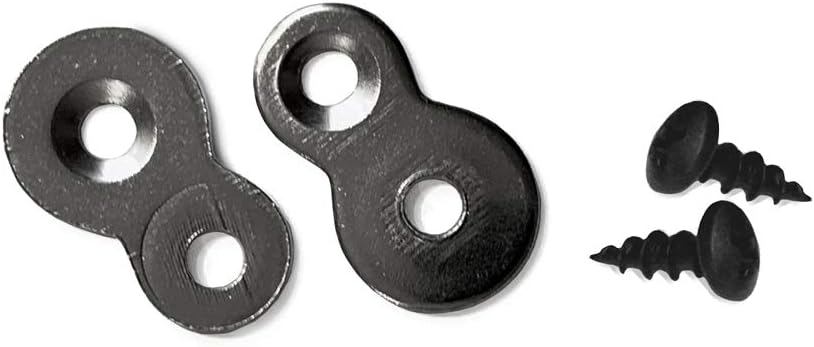 Industrial & Scientific 40 Pack Figure 8 Shaped Steel Desk Top Fastener ...