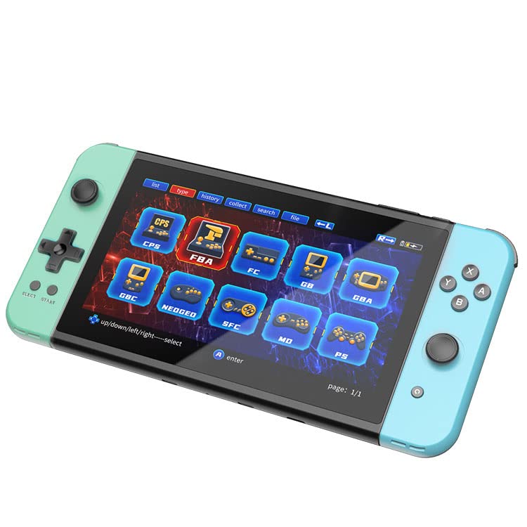 X70 Handheld Game Console, 7.0 inch IPS HD Screen Retro Games Consoles ...