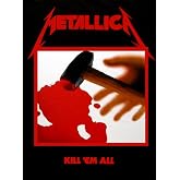 Amazon.com: Metallica Poster Kill Em All Album Cover Official Textile ...