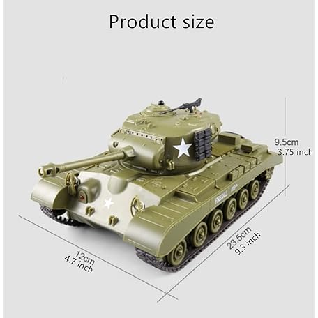 Mua WEECOC RC Tank M26 PerShing Military Truck Vehicles RC Car Remote ...