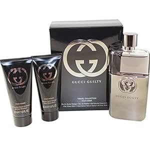 Amazon.com : Gucci Guilty 3 Piece Gift Set for Men, 3.0 Ounce : Beauty