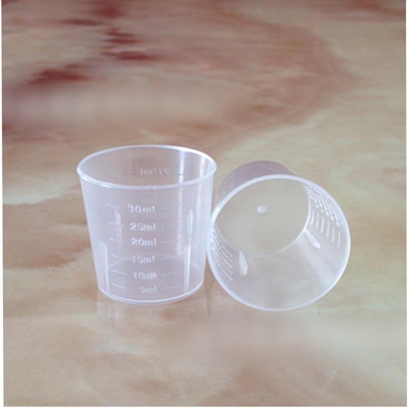 Distinct® 5pcs 30ml Plastic Liquid Measuring Cups Kitchen Cooking ...