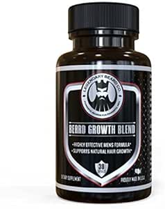 Amazon.com: Legendary Beard Co. Beard Growth Blend- Highly Effective ...