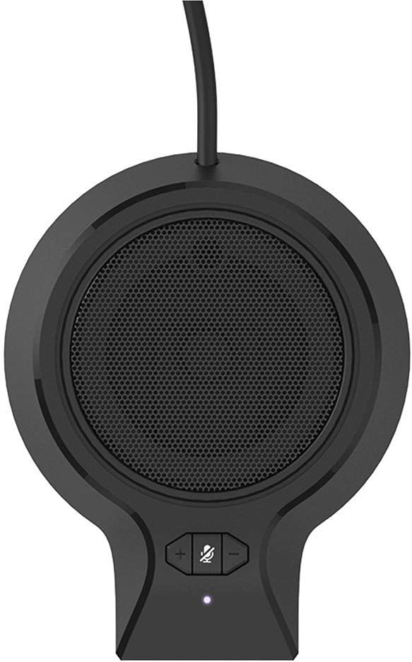 POHOVE Conference USB Microphone, 360° Omnidirectional Condenser PC Mic ...