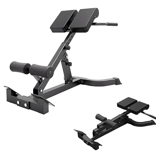 ComMax Hyperextension Roman Chair Back Extension Bench Foldable Workout ...