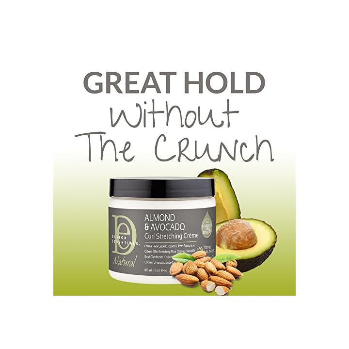 Design Essentials Natural Almond & Avocado Curl Stretching Cream For ...