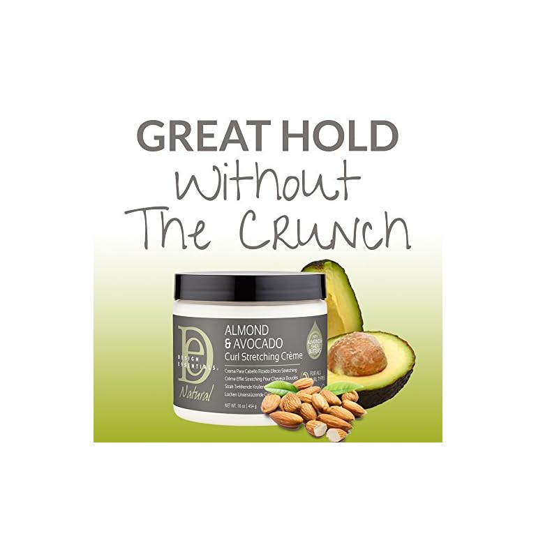 Design Essentials Natural Almond & Avocado Curl Stretching Cream For ...