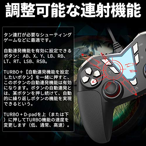 IFYOO PC Steam Game Controller, ONE Pro Wired USB Gaming Gamepad ...