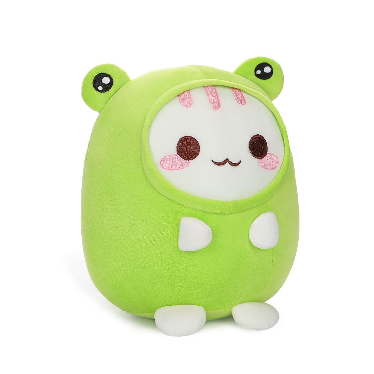 Mua AIXINI Cute Cat Frog Plush Pillow 8" Kitten Frog Stuffed Animal ...
