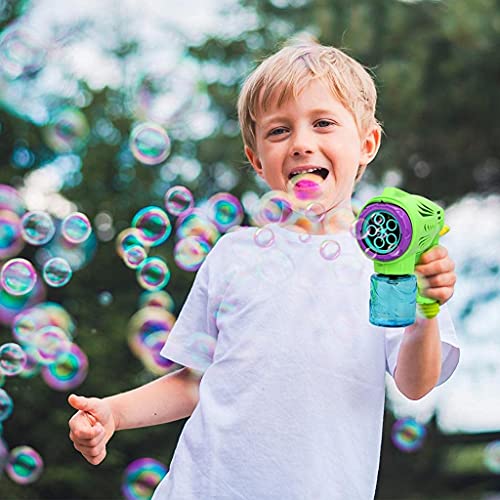 Buy TOY Life 2 Bubble Guns for Kids Outdoor with 2 Bubble Refill ...