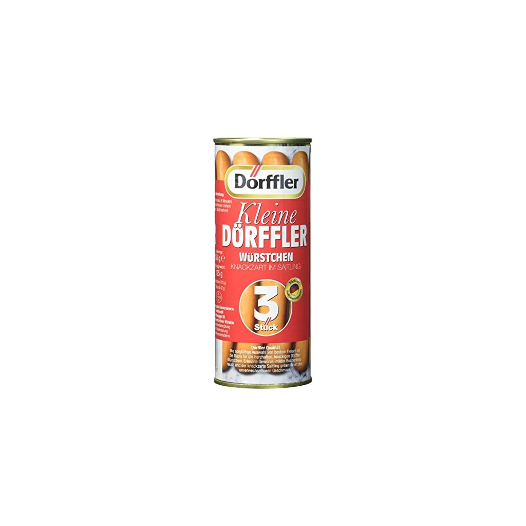 3 kleine Dörffler in Saitling, 12er Pack (12 x 125 g Dose) | Dosevoll.de
