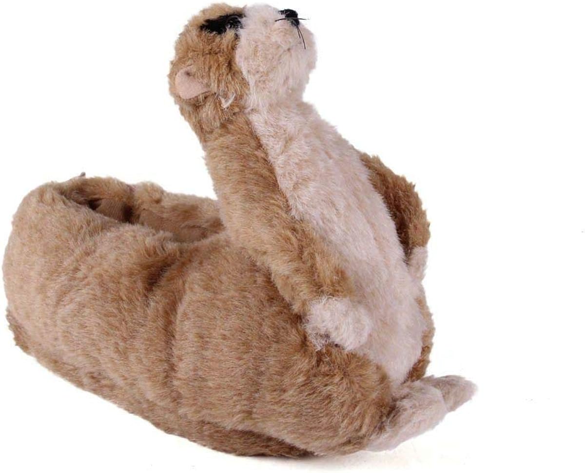 Happy Feet 9075-4 - Meerkat - X Large Animal Slippers: Amazon.co.uk ...