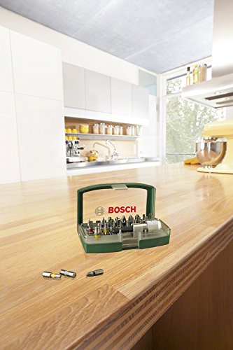 Bosch 2607017063 Screwdriver Bit Set with Colour Coding 32 Pcs ...
