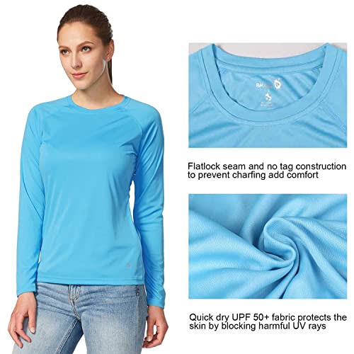 BALEAF Women's Long Sleeve Hiking Shirts UPF 50+ Uv Protection SPF Fishing Tops Lightweight ...