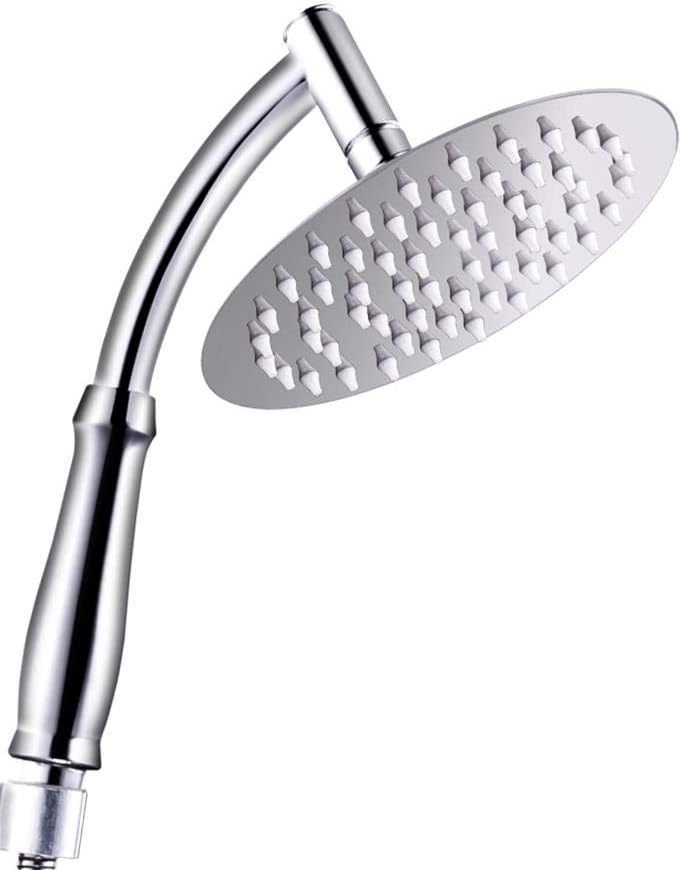 Sieyes Adjustable 6 Inch Rainfall Stainless Steel Shower Head Set with ...