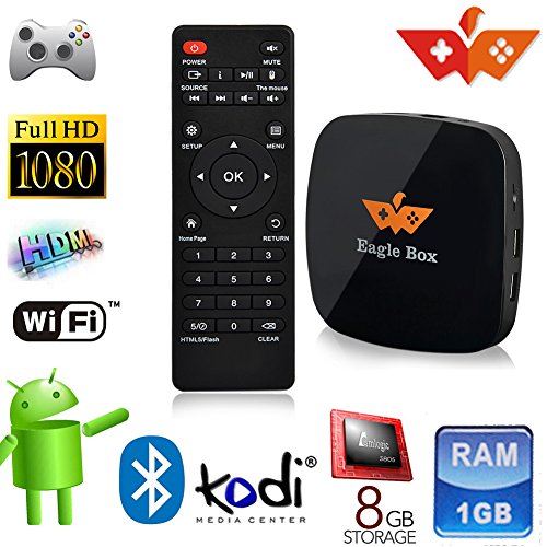 SmartBB(TM) Android 4.4 TV BOX TV HD 1080P Quad Core 1GB/8GB Speed XBMC ...