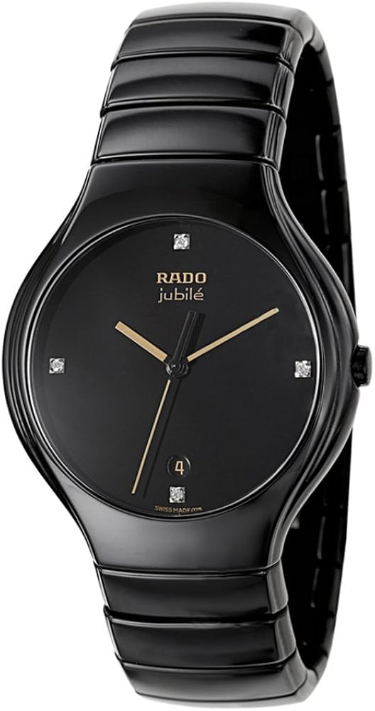 Rado R27653752 – Uhr für Männer, Keramik-Armband Schwarz: Amazon.de: Uhren