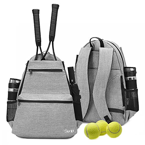 Sucipi Tennis Bag Professional Tennis Backpack for Men and Women Racket ...