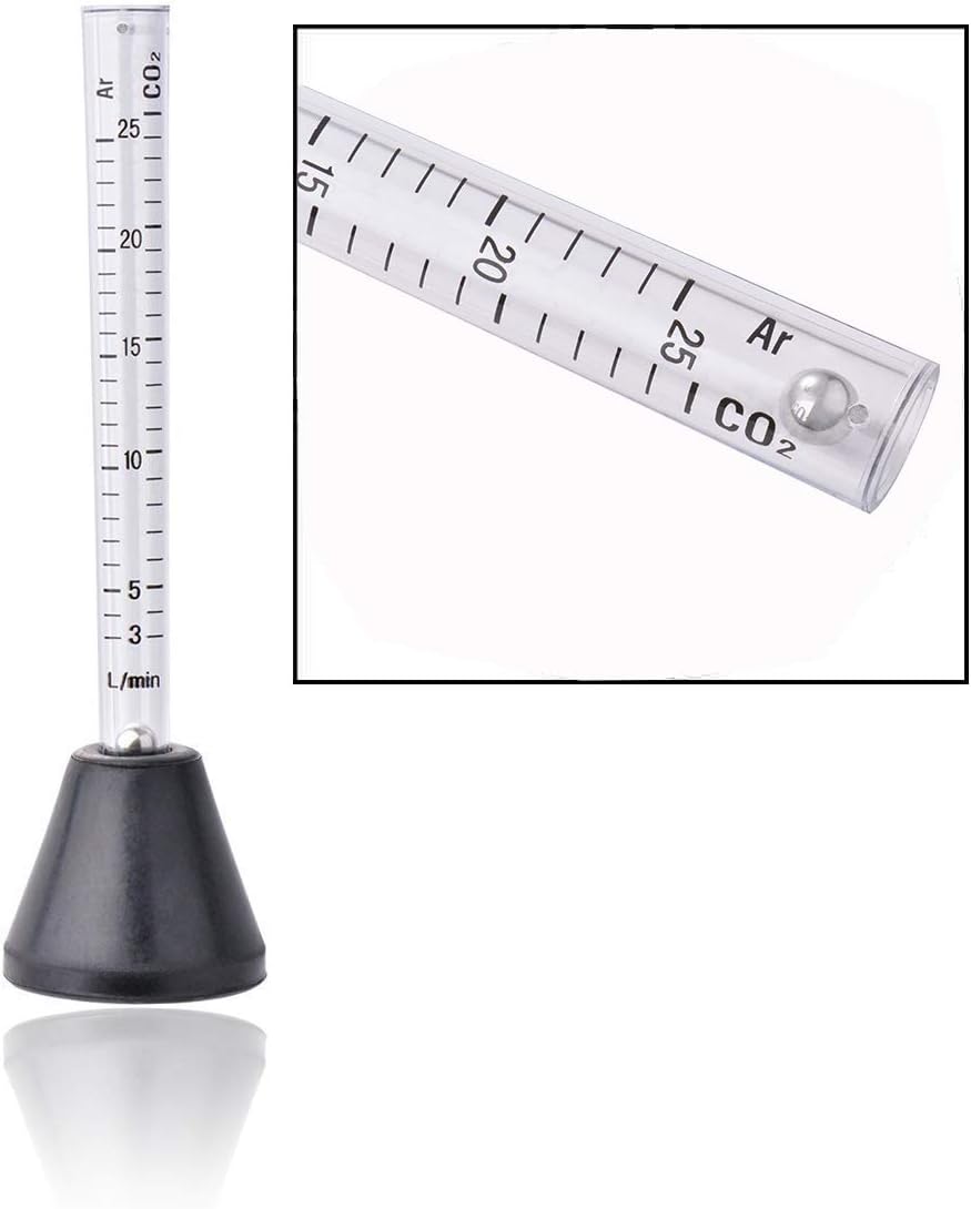 OFKPO Professional Gas Flow Meter Tester Flowmeter (Peashooter) for Mig ...