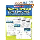 Amazon.com: Follow-the-Directions: Solve & Draw Math (6-8): Fun ...